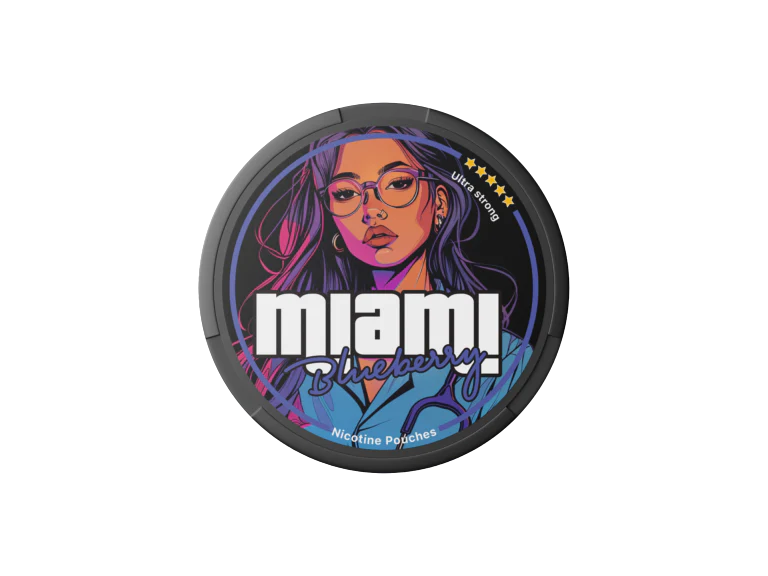 Miami Blueberry Ultra Strong – Blaubeere & Nikotinkick